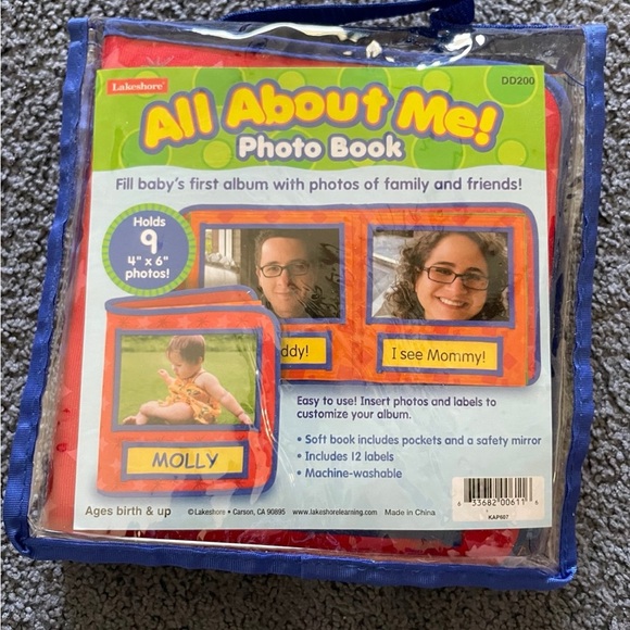 Lakeshore | Other | Lakeshore All About Me Photo Book Blue And Red ...